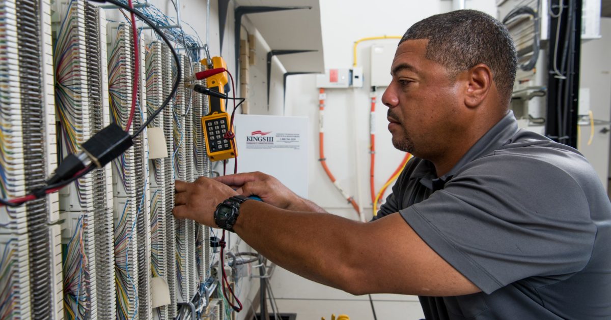 Elevator Phone Line Sharing & Code Compliance | Kings III