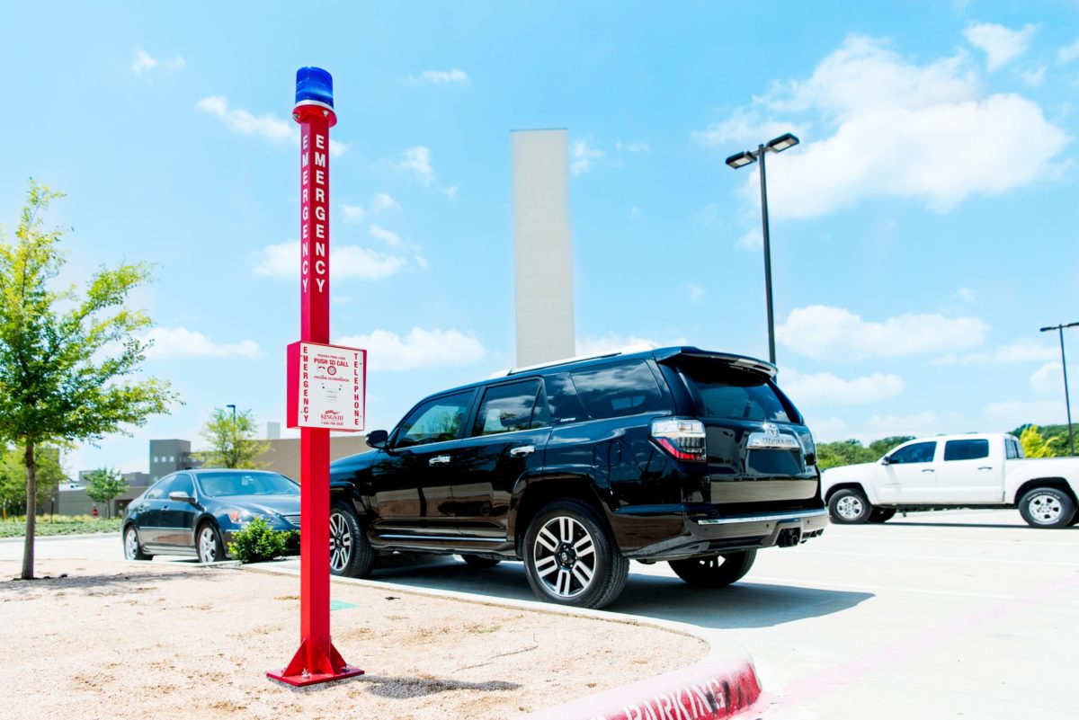 Parking Lot Safety Tips - Emergency Help Phones | Kings III