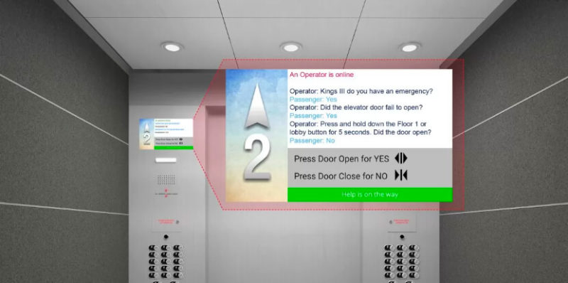 Get the Latest Elevator Code - Emergency Help Phones | Kings III