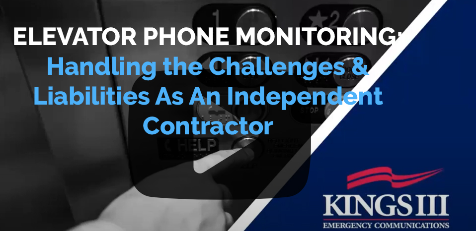 Emergency Elevator Phone Referral Program | Kings III